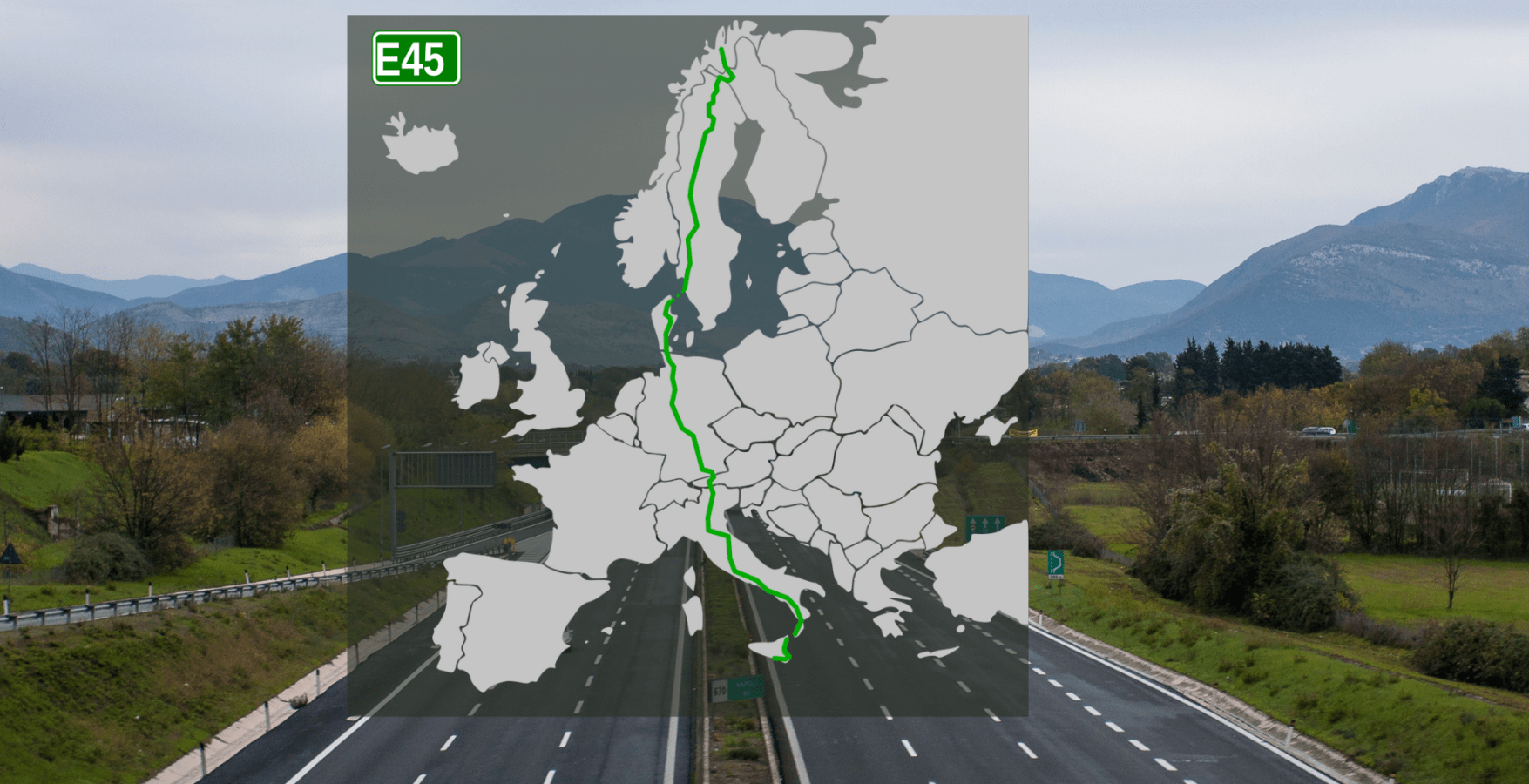 Exploring the E45: Europe’s Longest Road Connecting Norway to Sicily ...